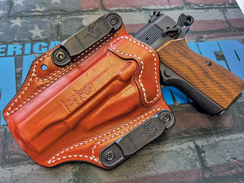 American Handgunner Carry Options DeSantis OWB Season Leather – American Handgunner