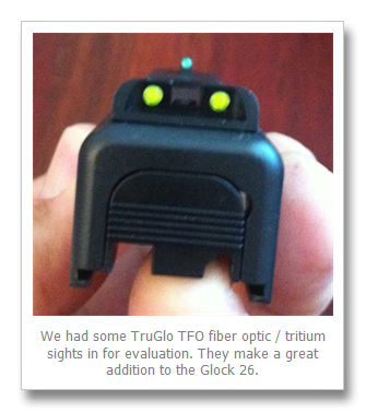 Review: TruGlo TFO Tritium Fiber Optic Sights