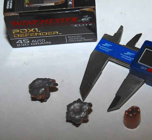 Ammo Review: Winchester Elite PDX1 Defender .45 ACP Ammunition