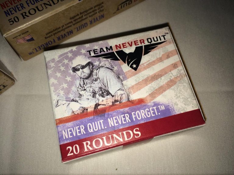 Team Never Quit Launches Ammunition Line
