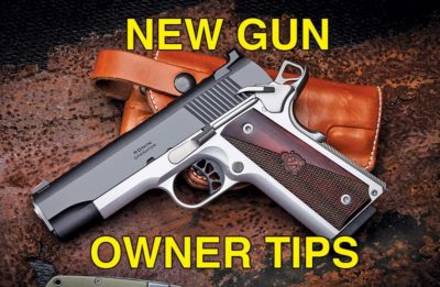 New Gun Owner Tips